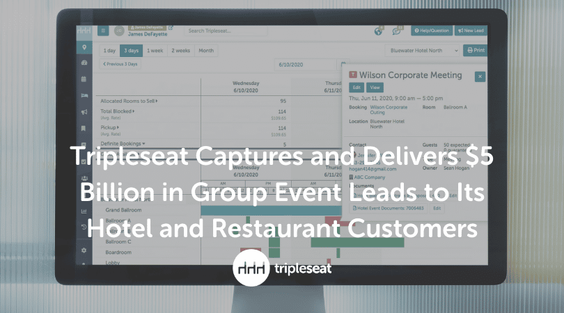 Tripleseat Captures and Delivers $5 Billion in Group Event Leads to Its ...