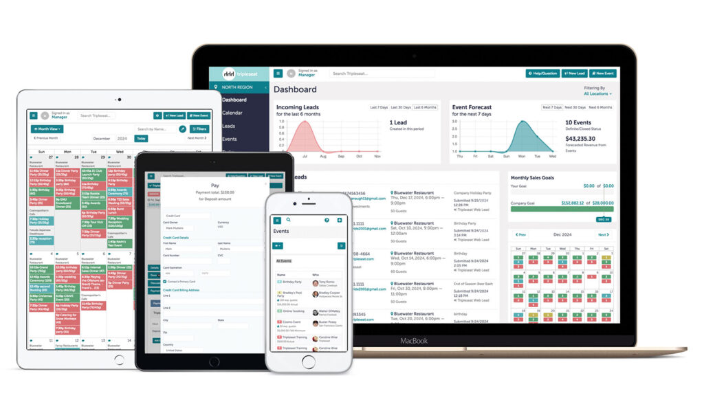 Restaurant & Special Venue Event Solutions - Our Products - Tripleseat